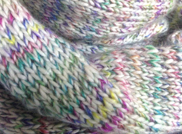 Fular tricotat multicolor | Breslo