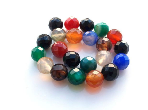 Agate fatetate multicolore | Breslo