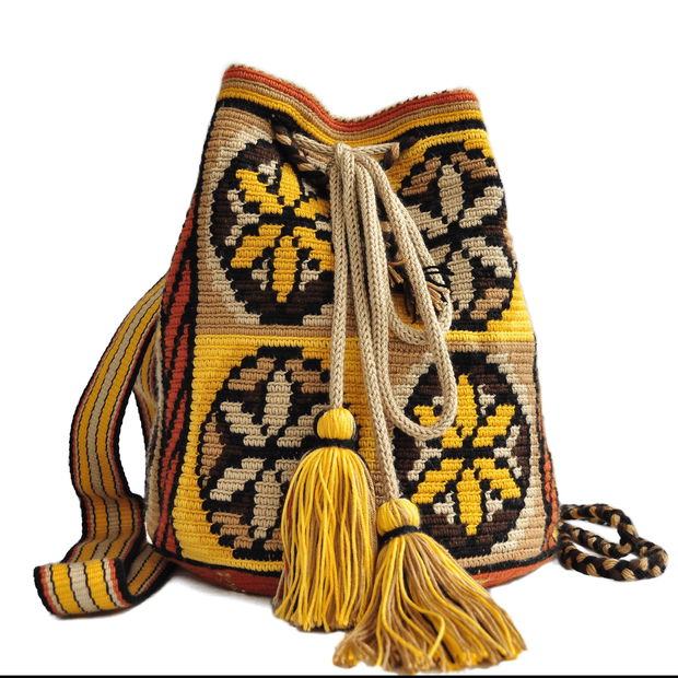 set genti crosetate ornamentate cu motive popular din Maramures scara ...