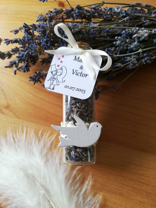 Marturii nunta / Marturii sticle lavanda | Breslo