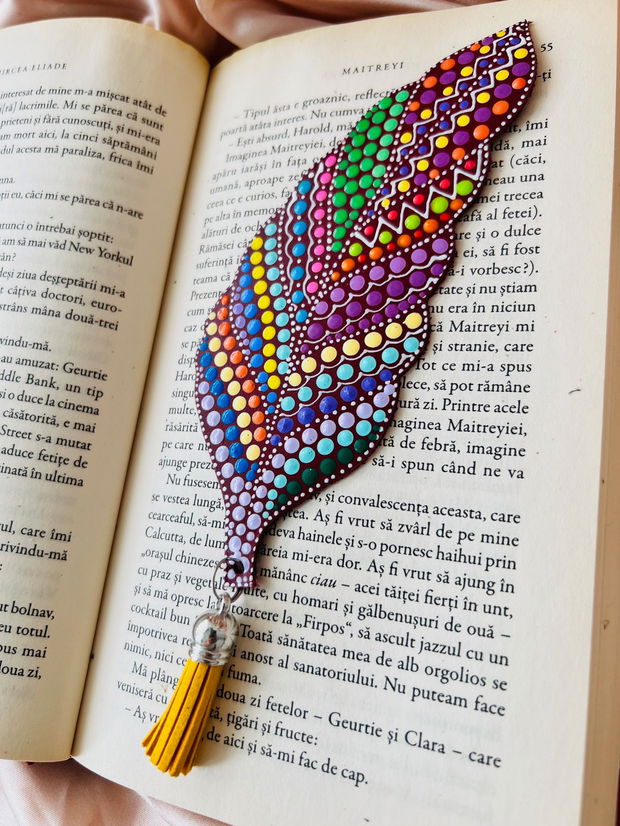 Semn de carte " Magic Leaf" | Breslo