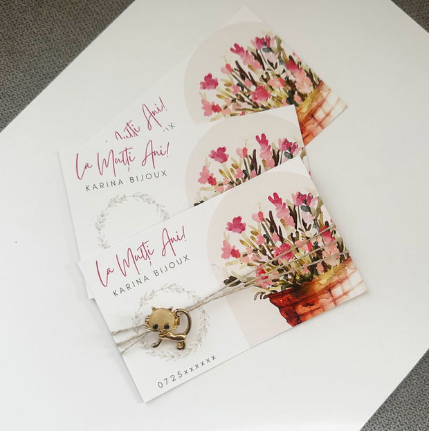 Cartonase pentru martisoare si pungute personalizate | Breslo