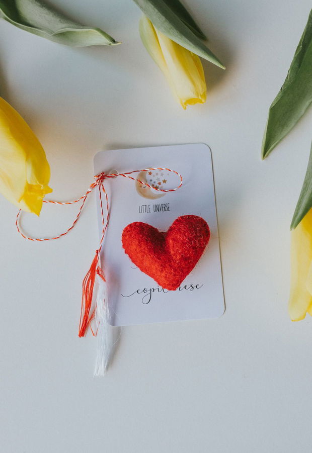 Martisor Inima rosie | Breslo