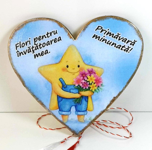 Martisoare personalziate magnet pentru invatatoare , educatoare - clasa ...