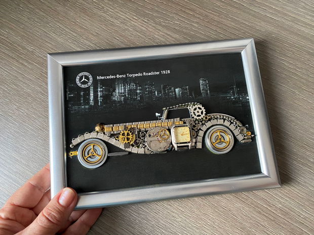 Mercedes Benz Torpedo Roadster 1928 Cod M 686・Cadouri pentru prieteni ...