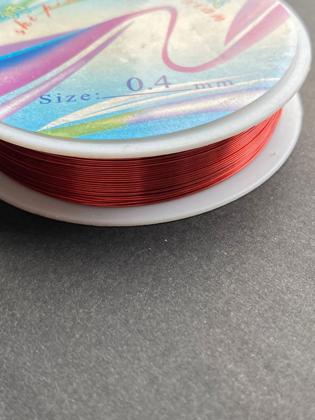 LSM13 - sarma modelatoare rosie 0.4 mm | Breslo