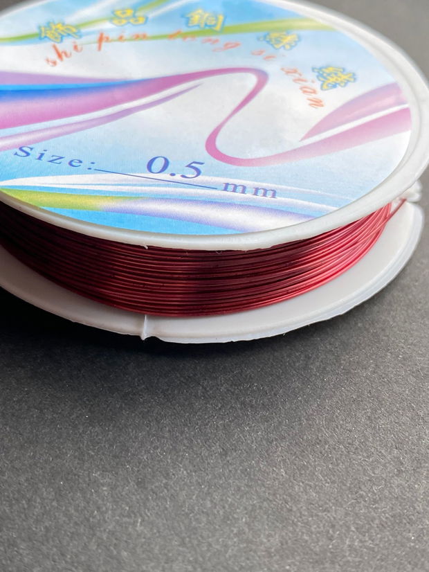 LSM08 - sarma modelatoare rosie 0.5 mm | Breslo