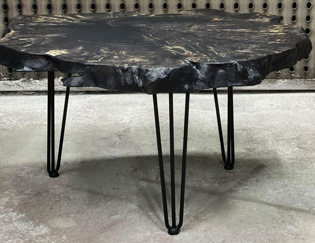 Masa neagra lemn si rasina | Breslo