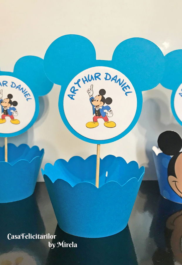 Toppere Mickey mouse personalizate | Breslo