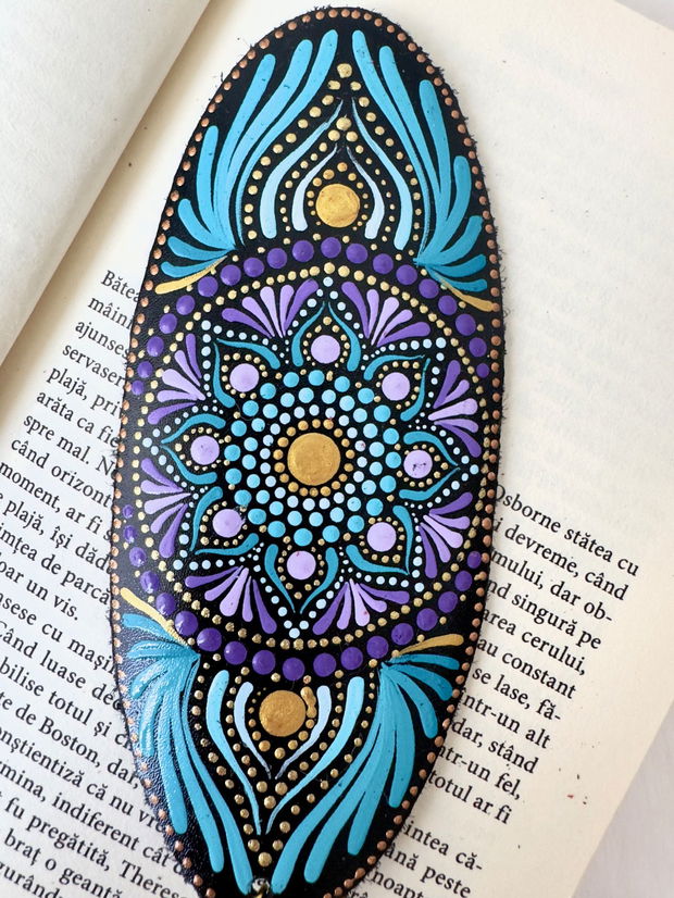 Semn de carte din piele naturalã | Breslo