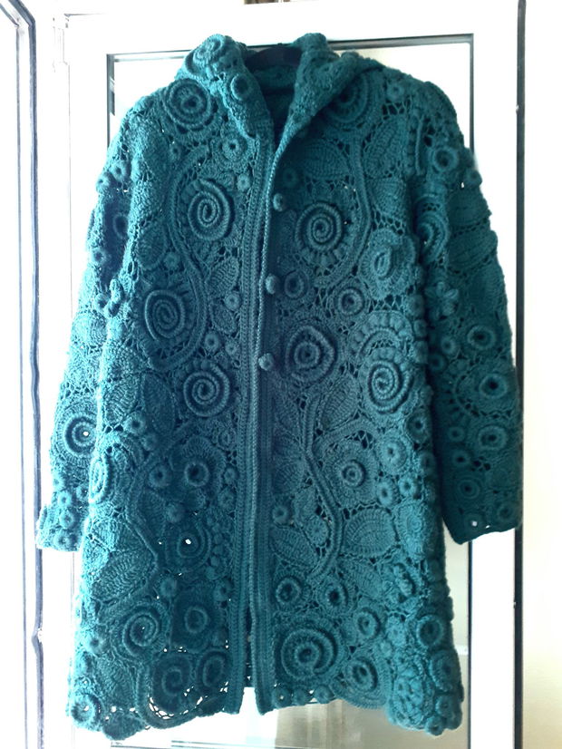 Cardigan crosetat - comanda | Breslo