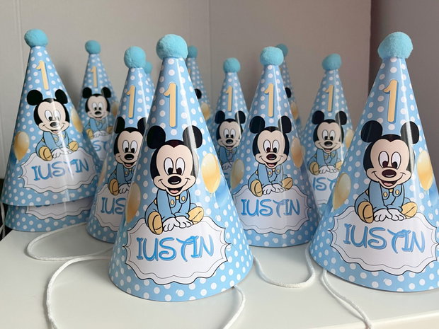 Coif petrecere baby Mickey mouse personalizat | Breslo
