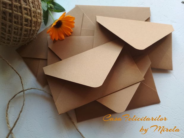 Plicuri craft mini pentru proiecte delicate | Breslo