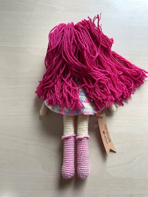 Amigurumi, printesa inorog, jucarie crosetata | Breslo