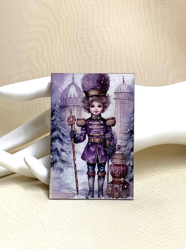 Magnet de frigider - decorat manual 01088 | Breslo