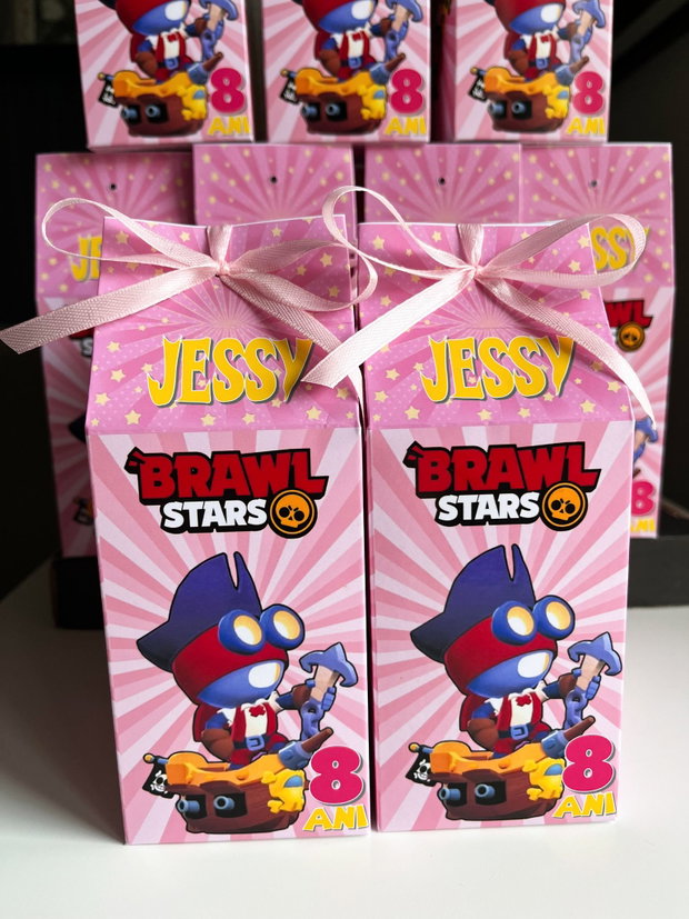 Cutii pentru dulciuri Brawl Stars Captain Carl, personalizate pentru ...