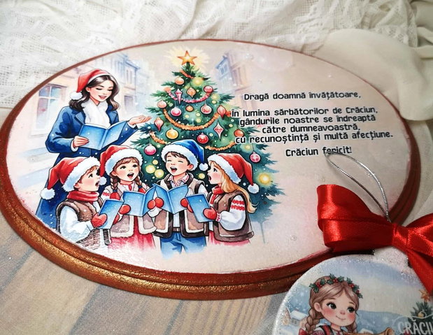 Set cadou personalizat pentru educatoare/ invatatoare | Breslo