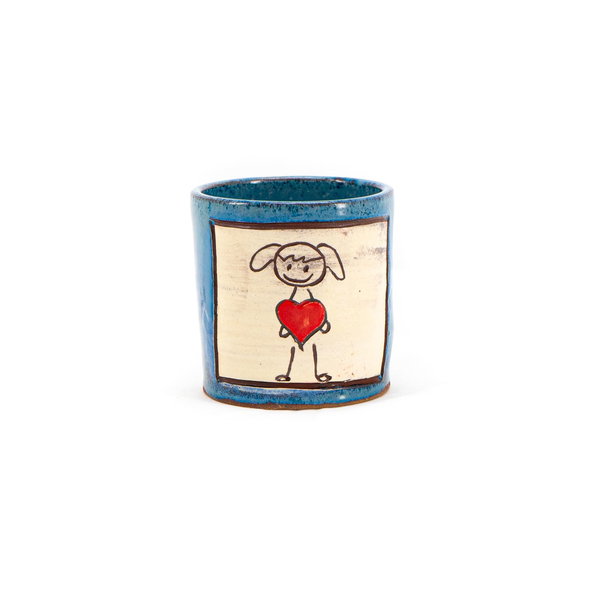 Pahar handmade din ceramica Zambirici Love Her | Dichisar