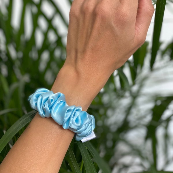 Elastic de par mini din matase naturala | Dichisar