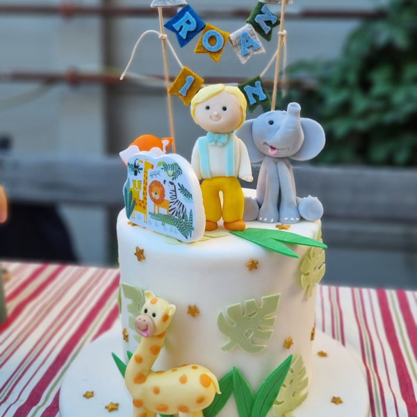 Topper pentru tort personalizat -1 AN | Dichisar