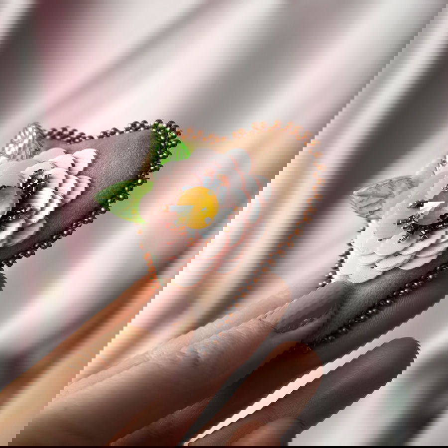 Brosa Inima Brodata | Dichisar