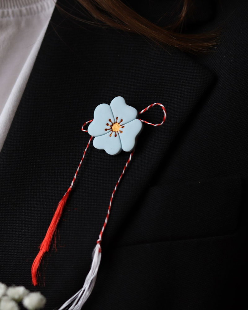 Martisoare cu flori handmade | Dichisar