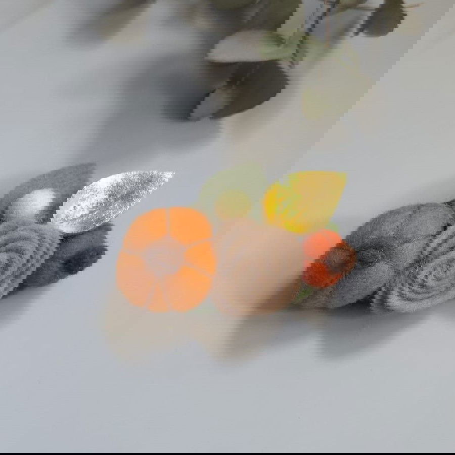 Broșă handmade din fetru tematică de toamnă | Dichisar