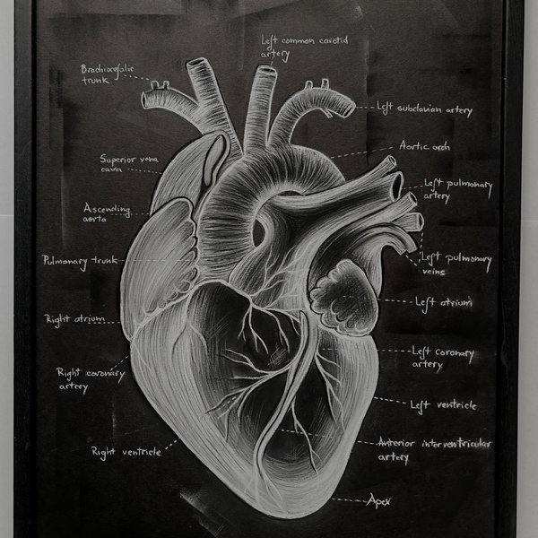 Tablou Inima Anatomie | Dichisar