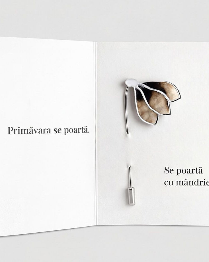 Martisoare cu flori handmade | Dichisar